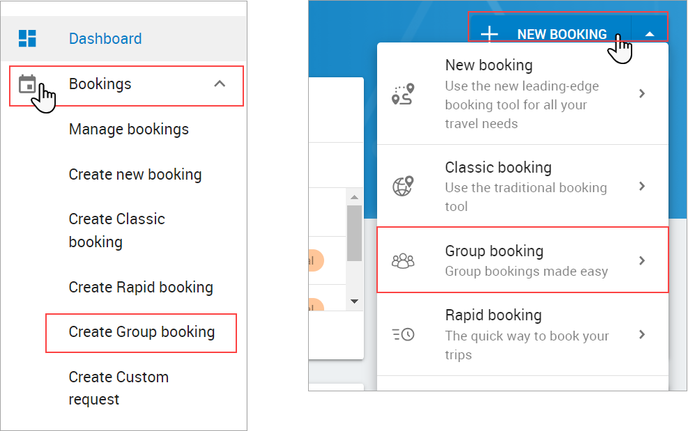 Create a Group Booking – Zeno Knowledge Base